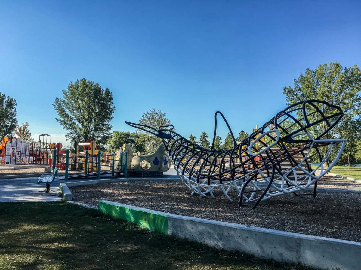 150th Anniversary Canada-themed playground at Mooney’s Bay • Tapped Out ...