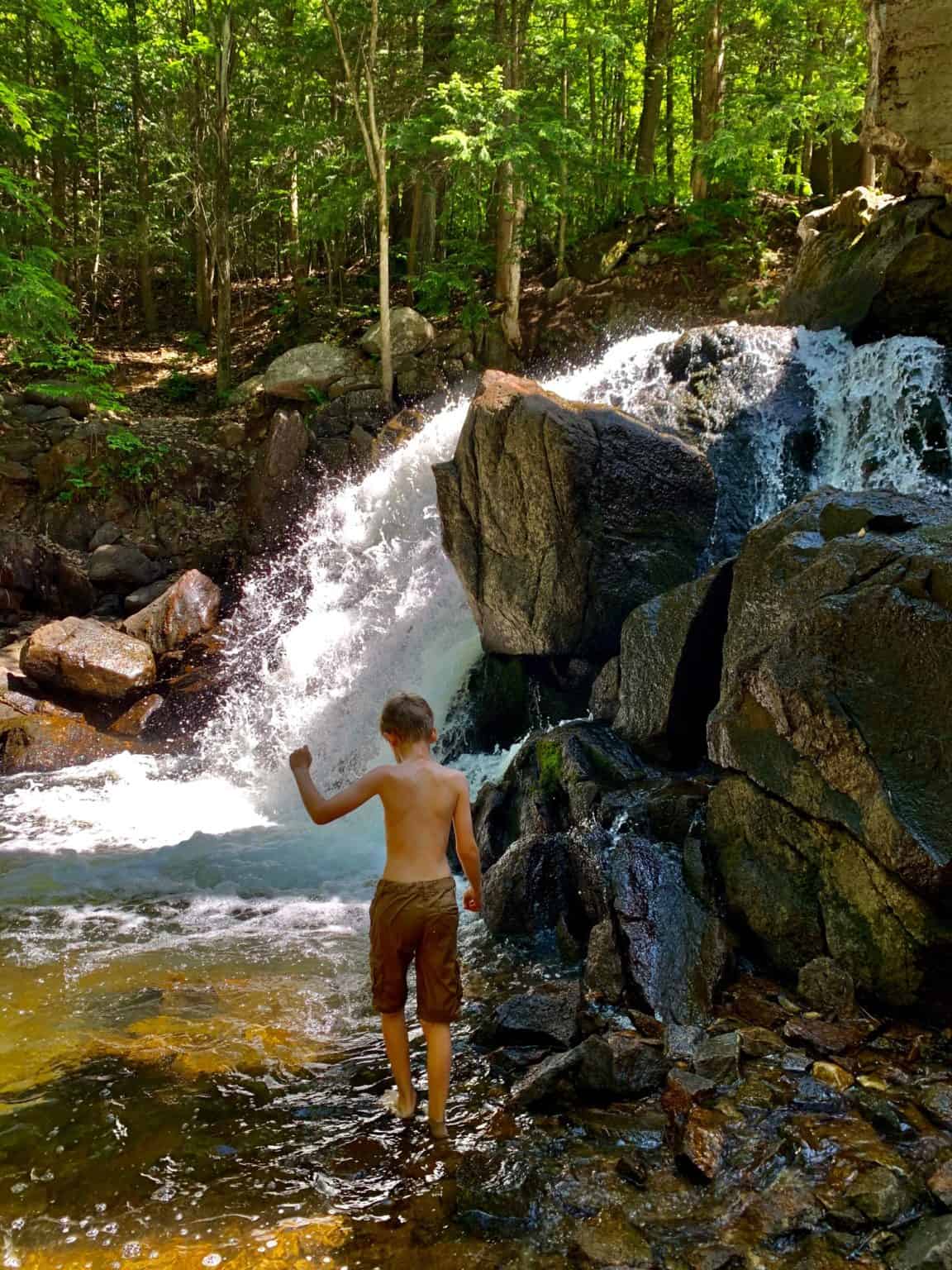 The Hike to the Carbide Willson Ruins and Meech Lake Falls • Tapped Out ...